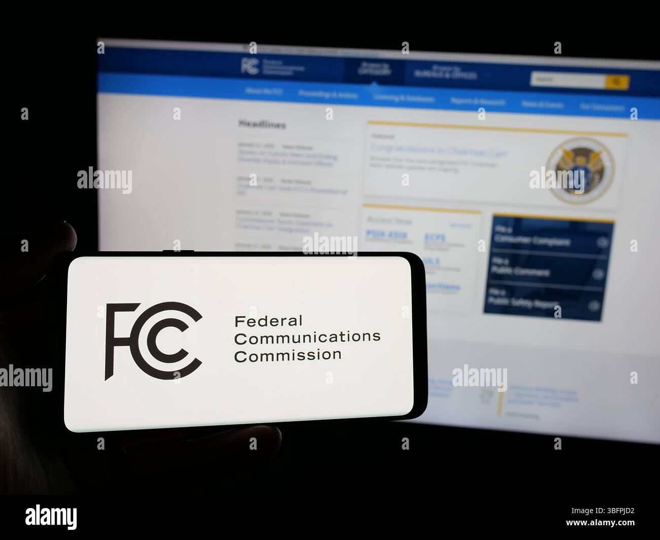 Fcc seal hi-res stock photography and images - Alamy