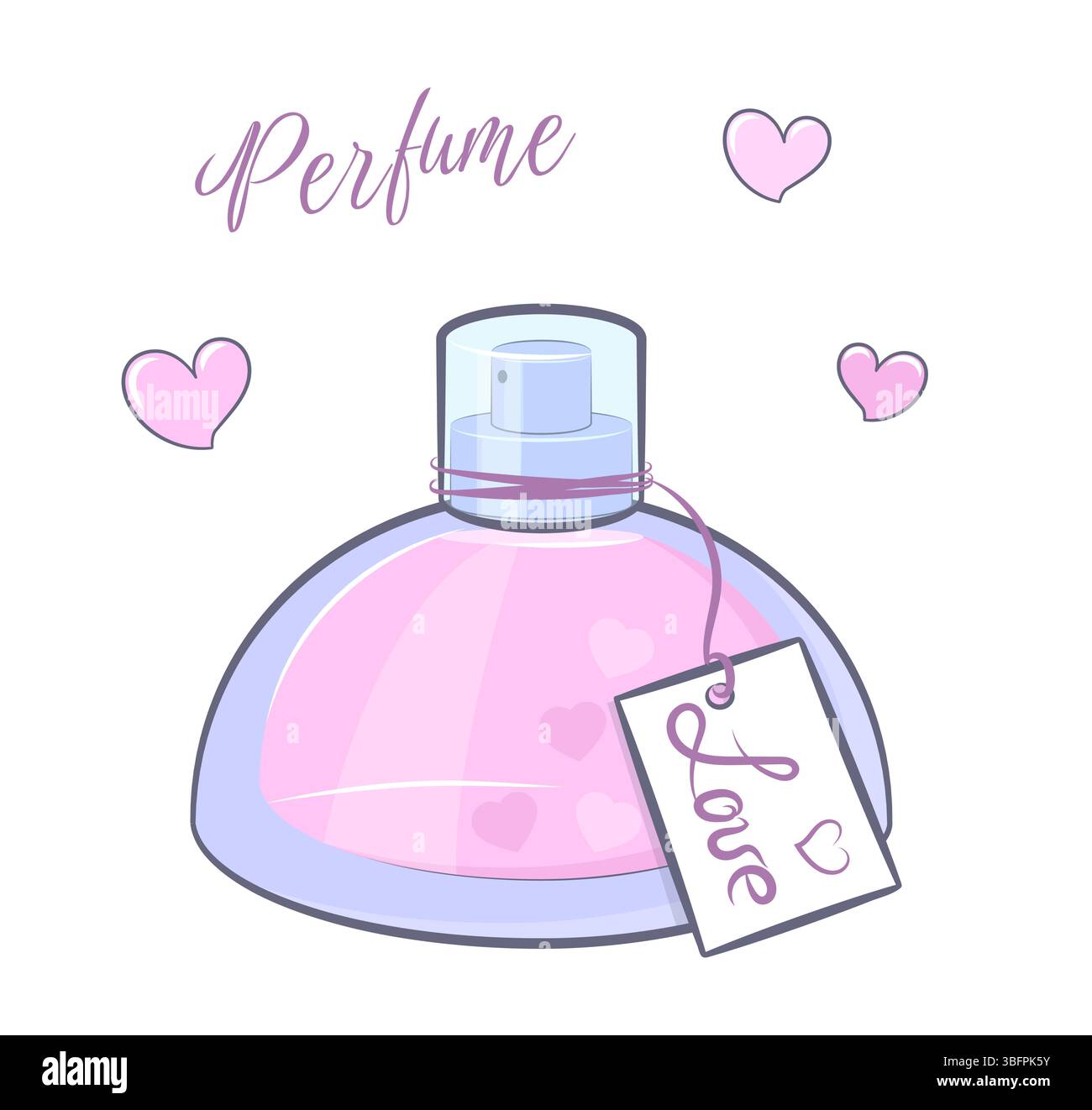 Sweet perfume Stock Vector Images - Alamy