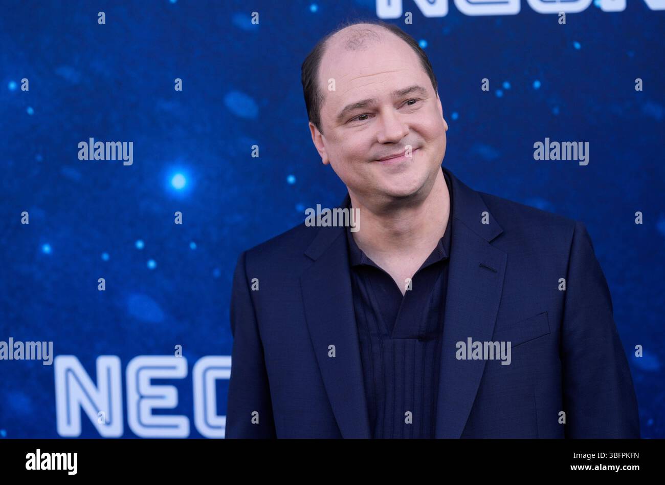 Mike Flanagan, writer/director of "The Life of Chuck," arrives at the ...