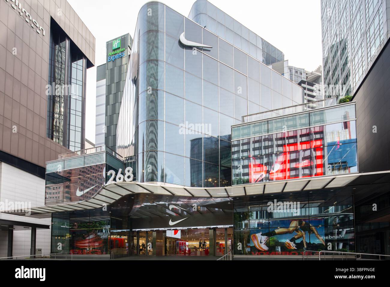 Nike Orchard Road, Singapore’s largest store, spans 28,000 sq ft over ...