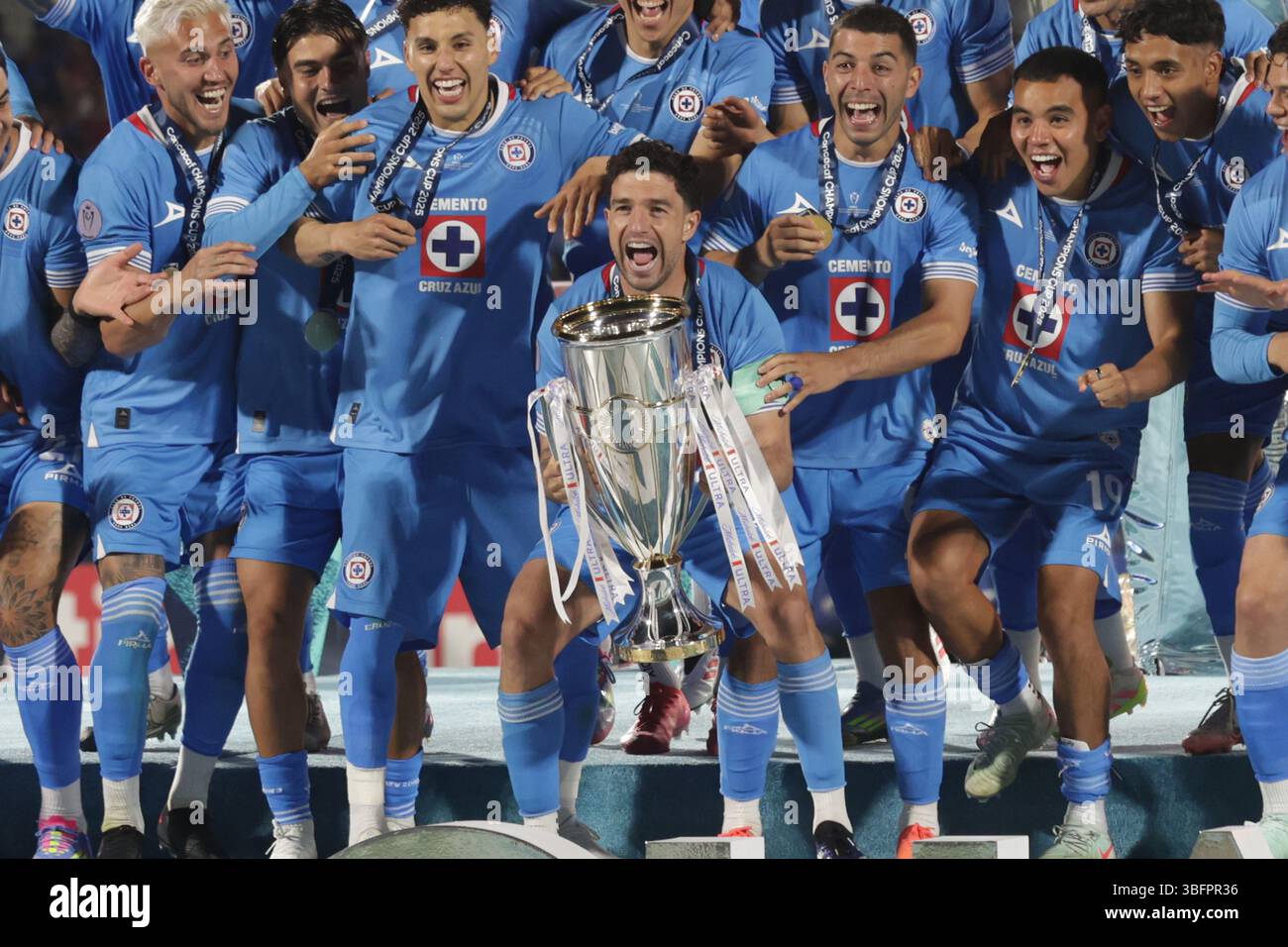 Mexico City, Mexico. 01st June, 2025. Ignacio Rivero #15 of Cruz Azul ...