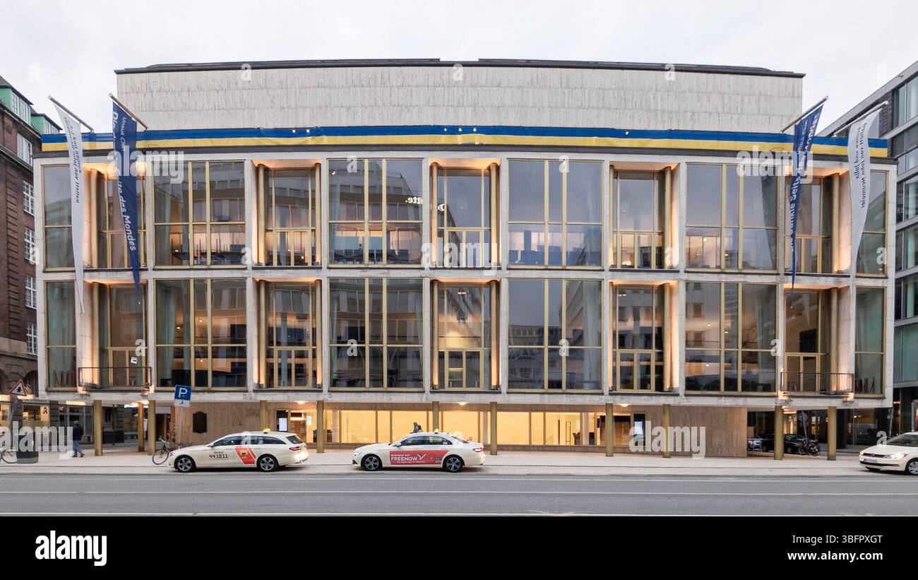 Hamburg, Germany. 14th May, 2025. View of the front building of the ...