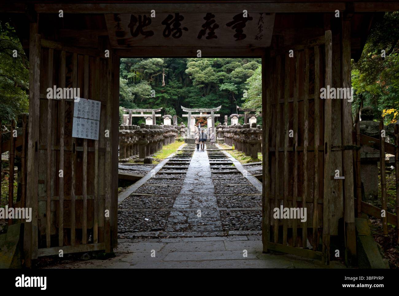 Cemetery at Tokoji Zen Buddhist temple is resting place for the Mori ...