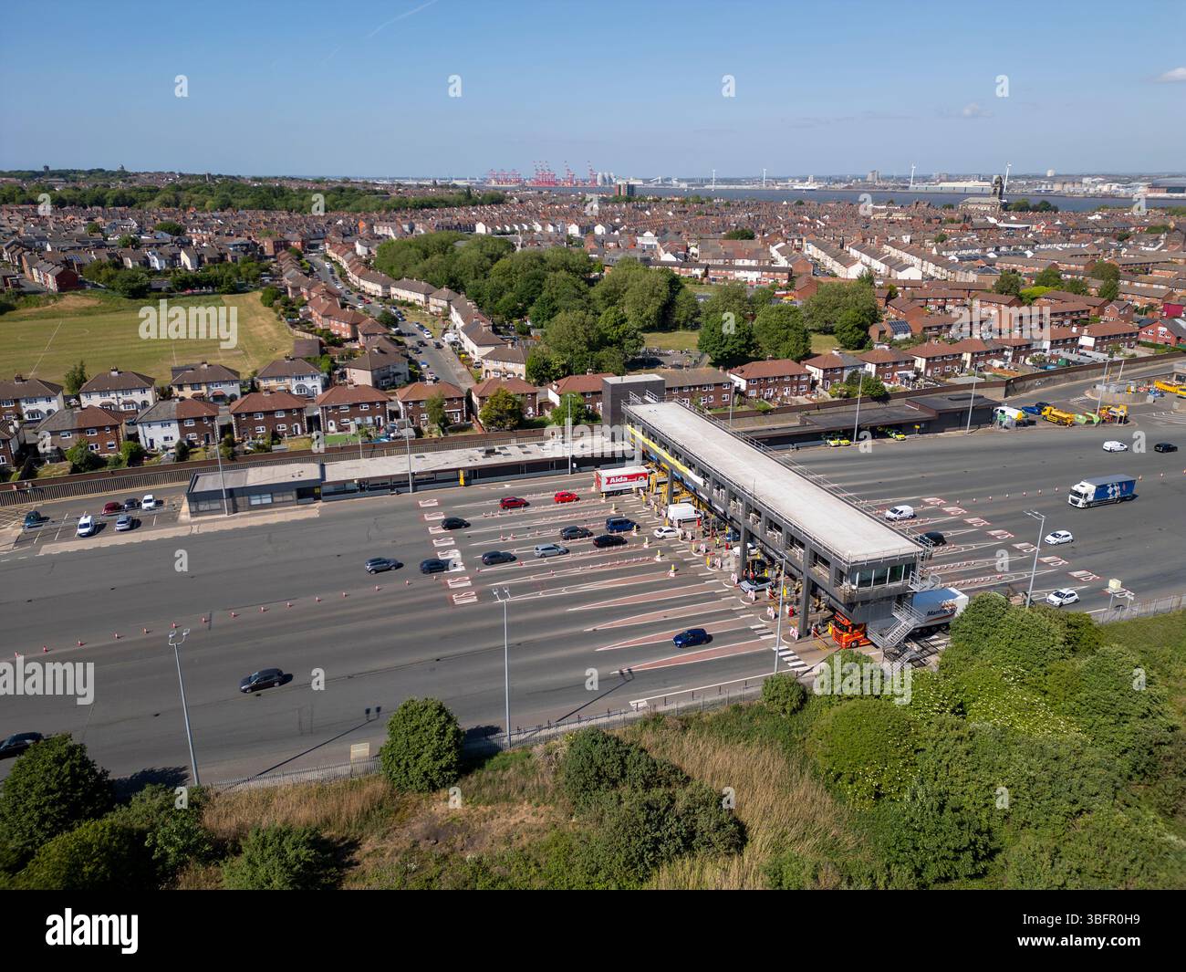Mersey tunnel barrier hi-res stock photography and images - Alamy