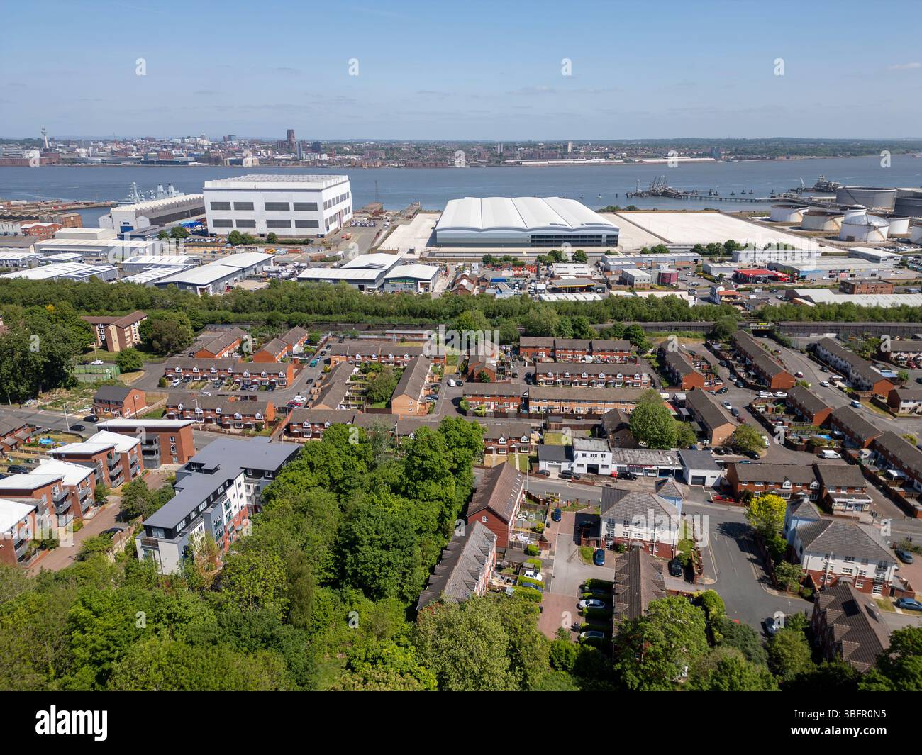 The Arc Royal distribution unit and Cammell Lairds, Birkenhead, Wirral ...