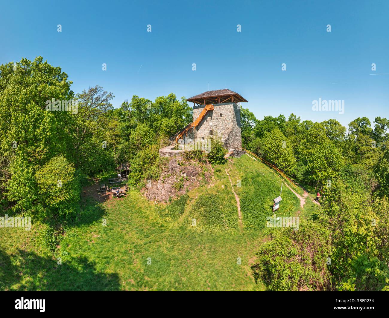 Famous lookout point near by Koszeg city and Austria - Hungary border ...