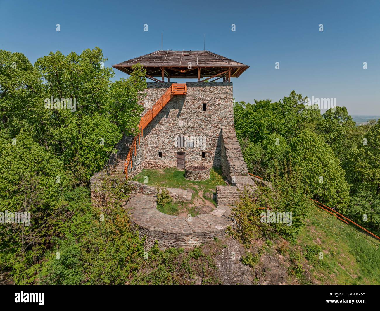 Famous lookout point near by Koszeg city and Austria - Hungary border ...