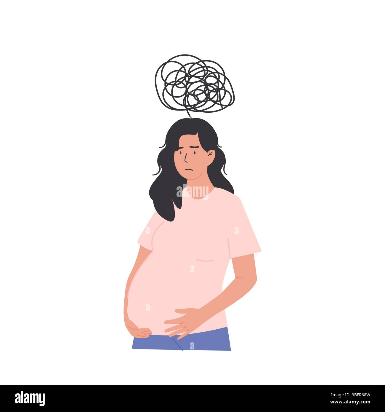 Mental load illustration Stock Vector Images - Alamy