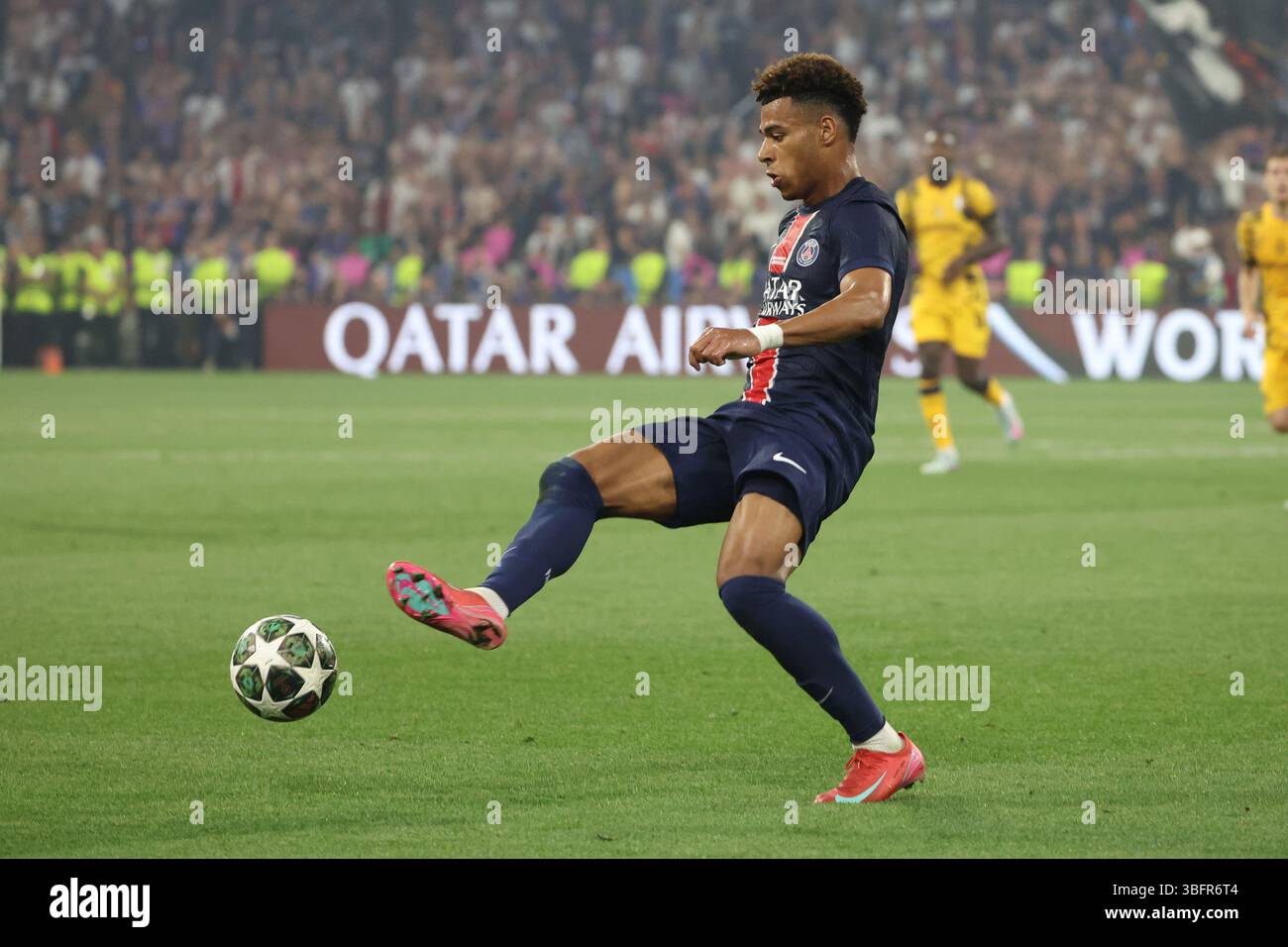 Munich, Germany May 31, 2025: Desire Doue of PSG in action during 2024 ...