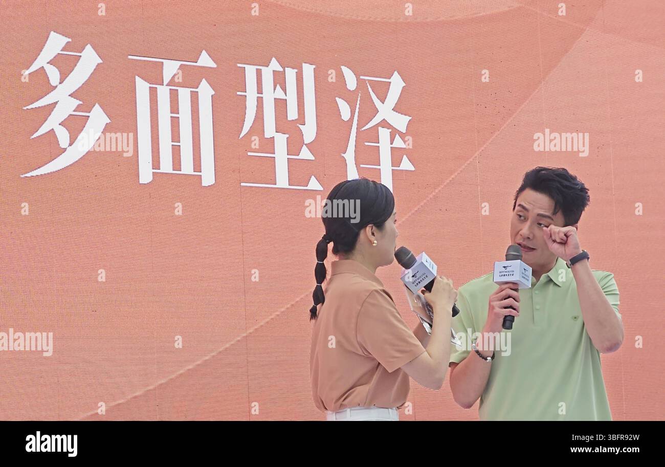 Hong Kong actor, singer, and entrepreneur Bosco Wong attends an ...