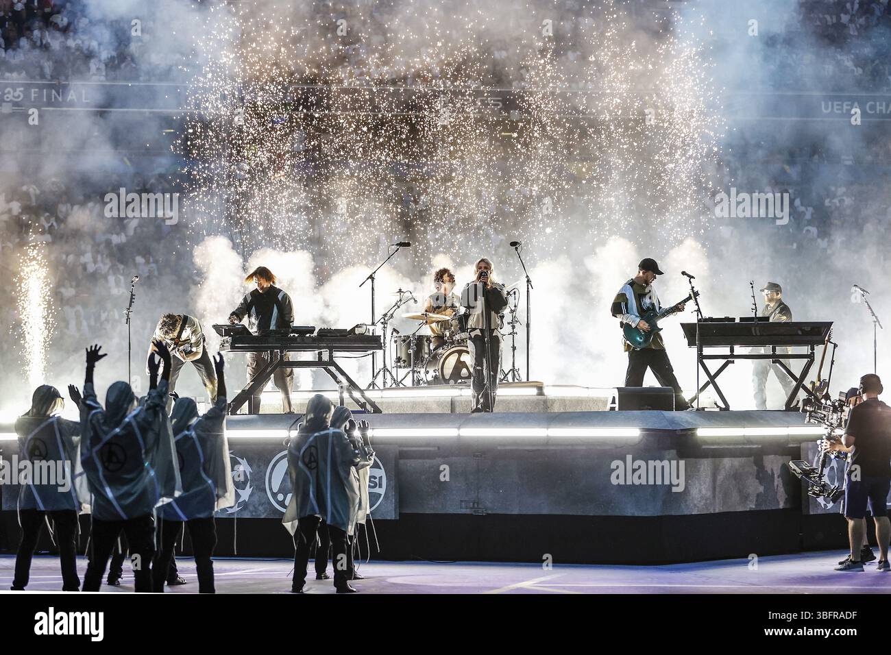 MUNCHEN - LINKIN PARK to headline Final Kick Off Show by Pepsi during the UEFA Champions League ...