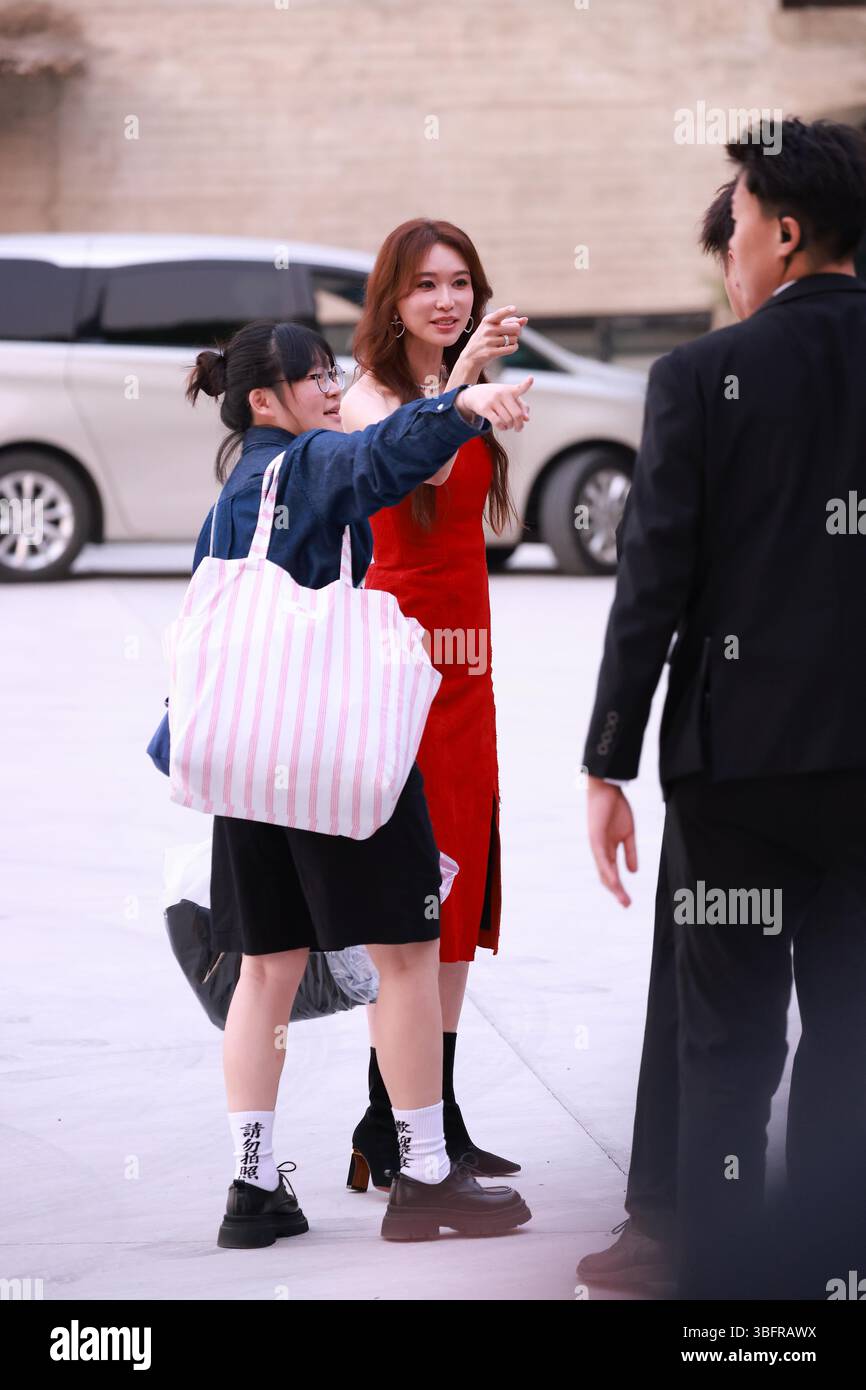 Taiwanese model, actress, singer and television host Lin Chi-ling ...