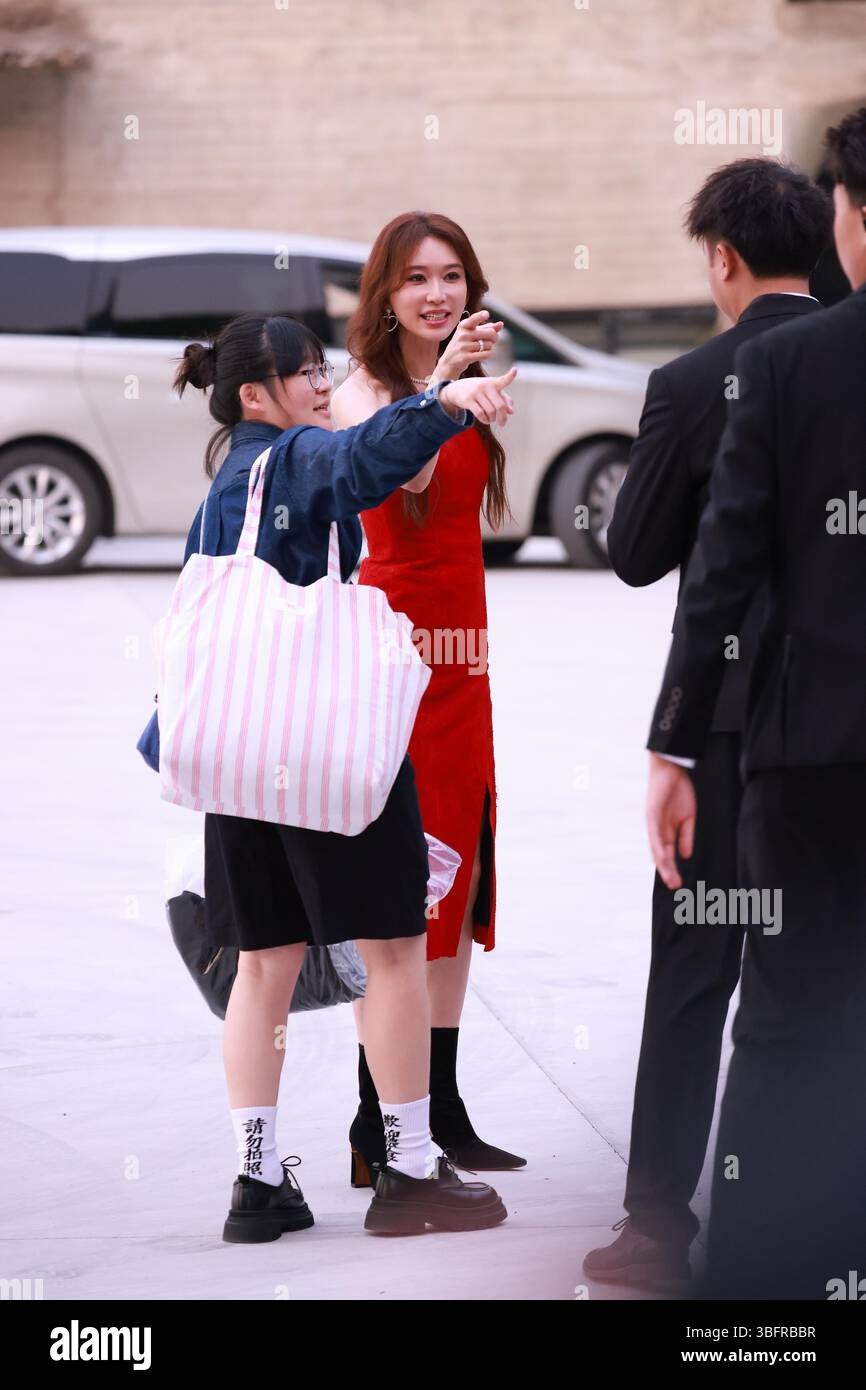 Taiwanese model, actress, singer and television host Lin Chi-ling ...