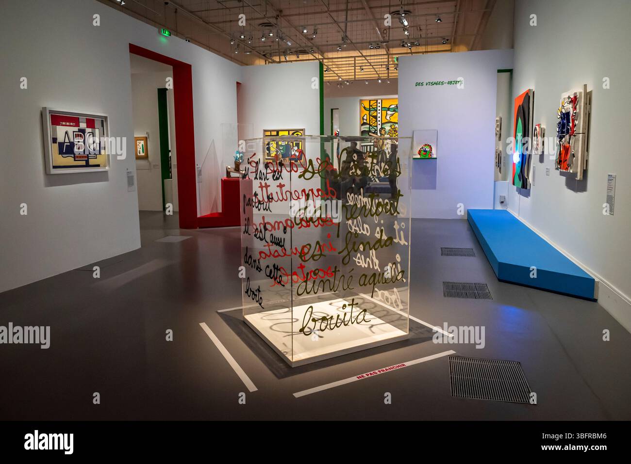 Art is Everywhere including in this Box by Ben, Tous Léger! exhibition ...