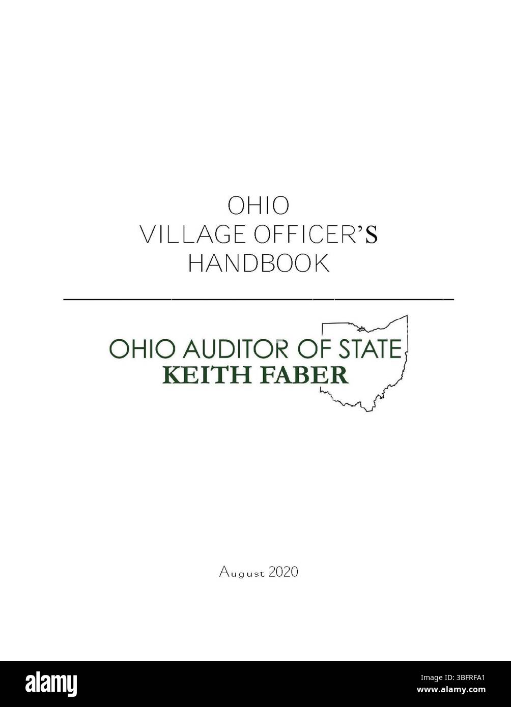 The Ohio Village Officers' Handbook is updated annually, providing ...