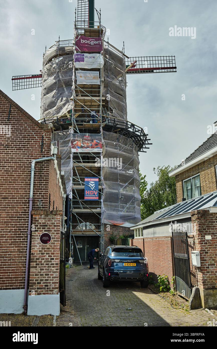 May 26, 2025 - Zierikzee-Netherlands: Historic windmill De Hoop ...