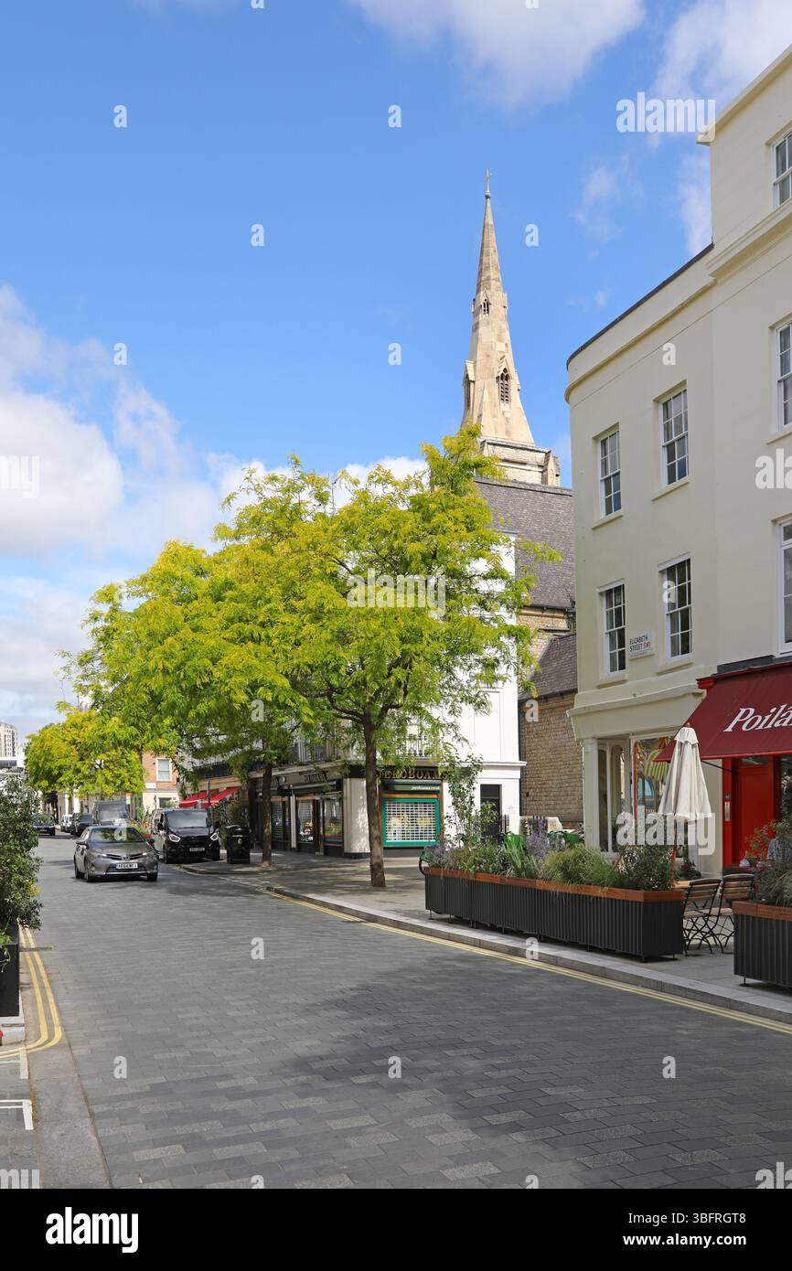 Elizabeth street shops london hi-res stock photography and images - Alamy
