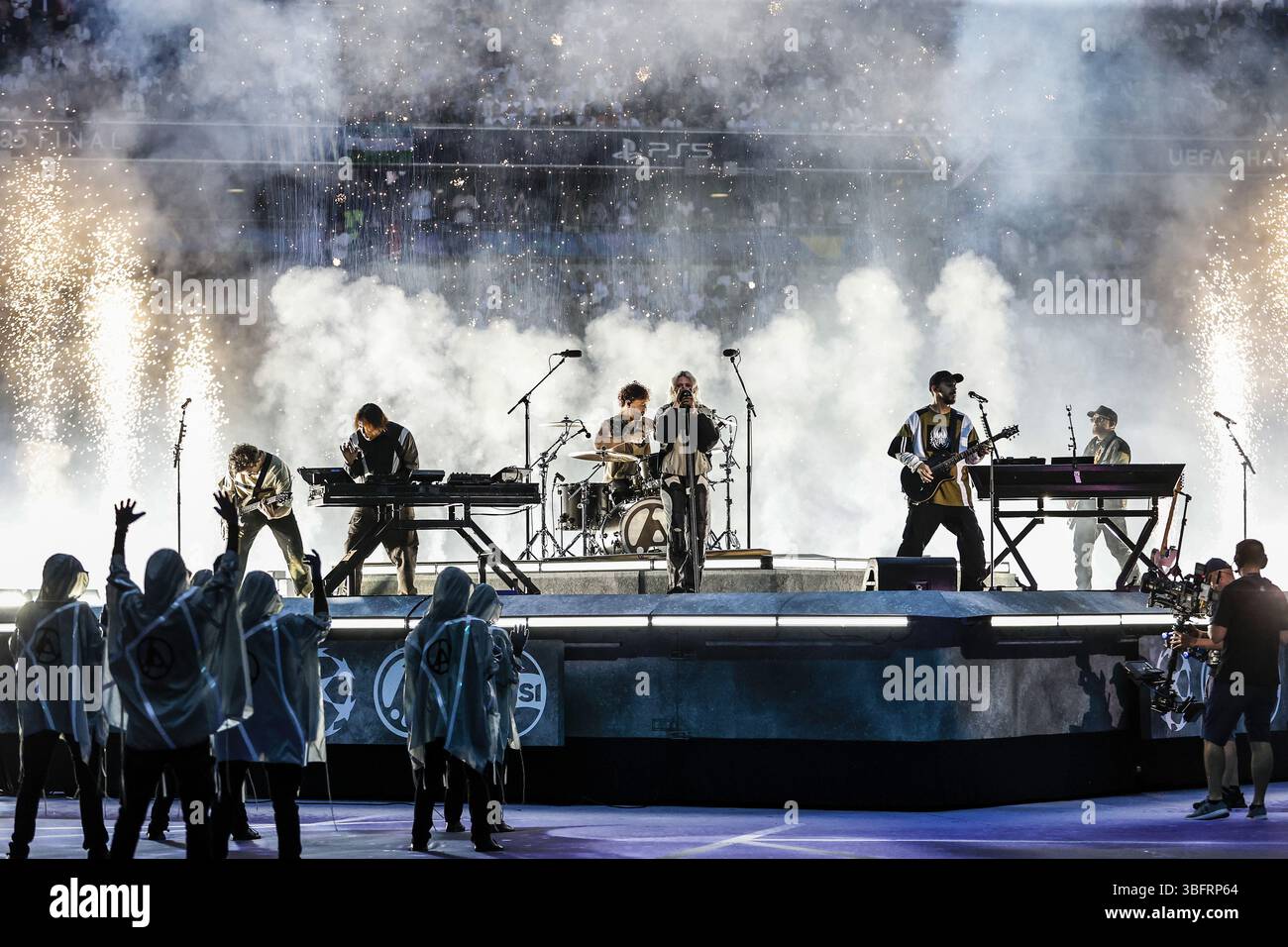 MUNCHEN - LINKIN PARK to headline Final Kick Off Show by Pepsi during the UEFA Champions League ...