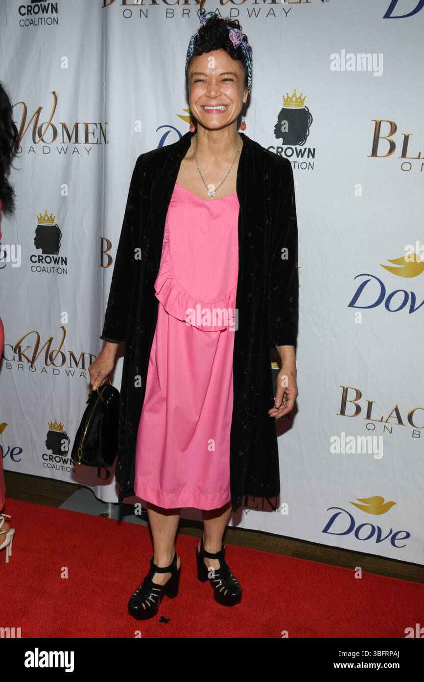 Amber Gray attends The Fourth Annual Black Women on Broadway Awards in ...