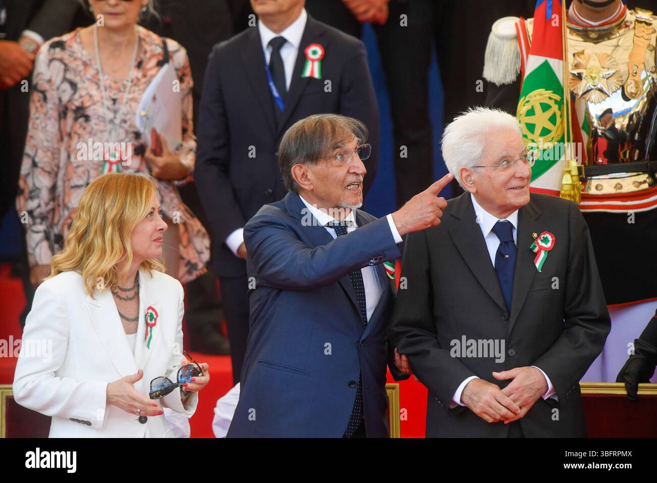 Italy, Rome, June 2, 2025 : Italian Republic Day, military parade in ...