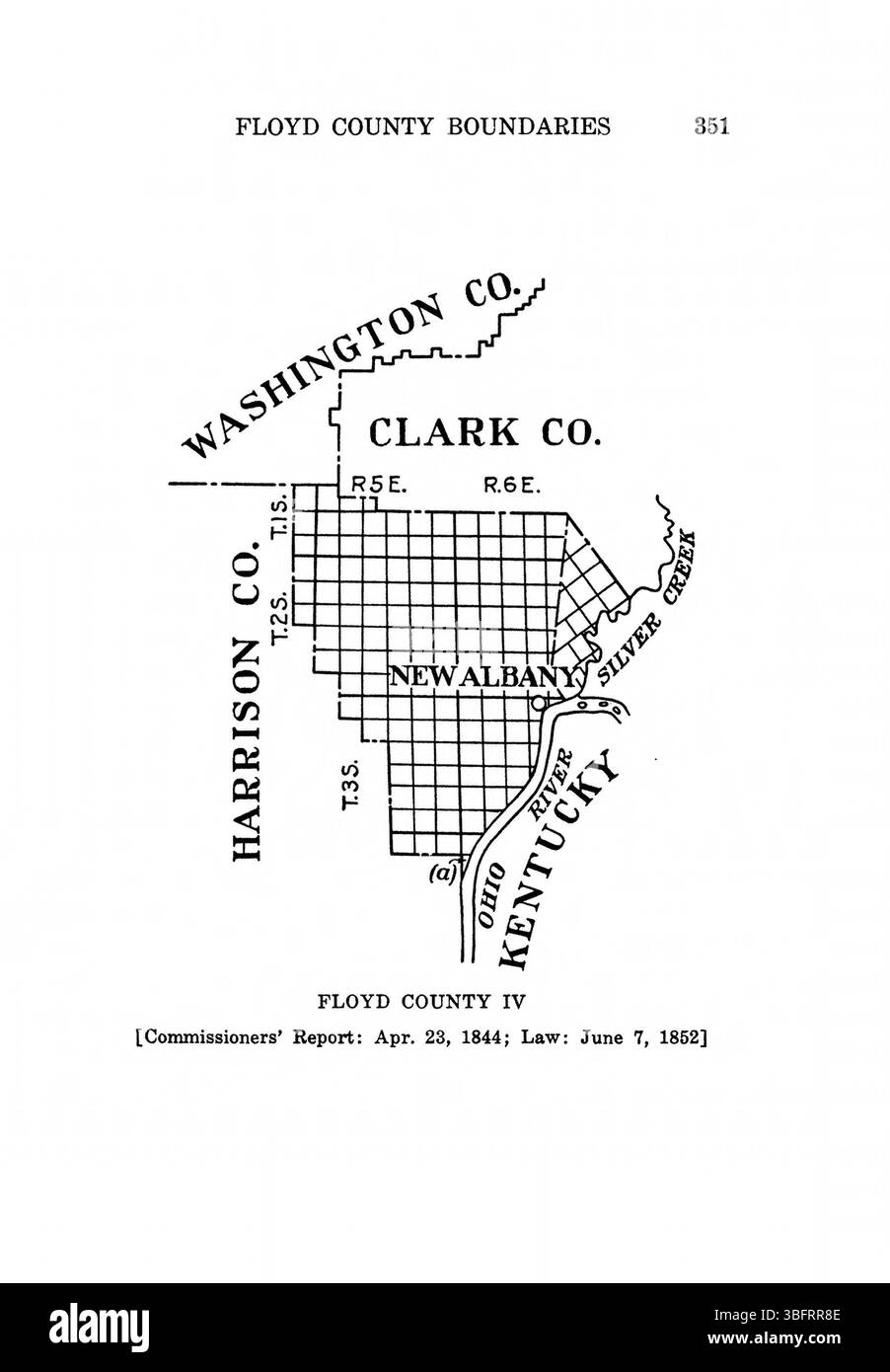 This page of Indiana Boundaries, 1967 provides a historical overview of ...