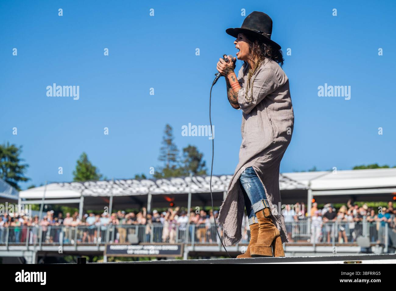 Napa, United States. 24th May, 2025. Linda Perry of 4 Non Blondes ...