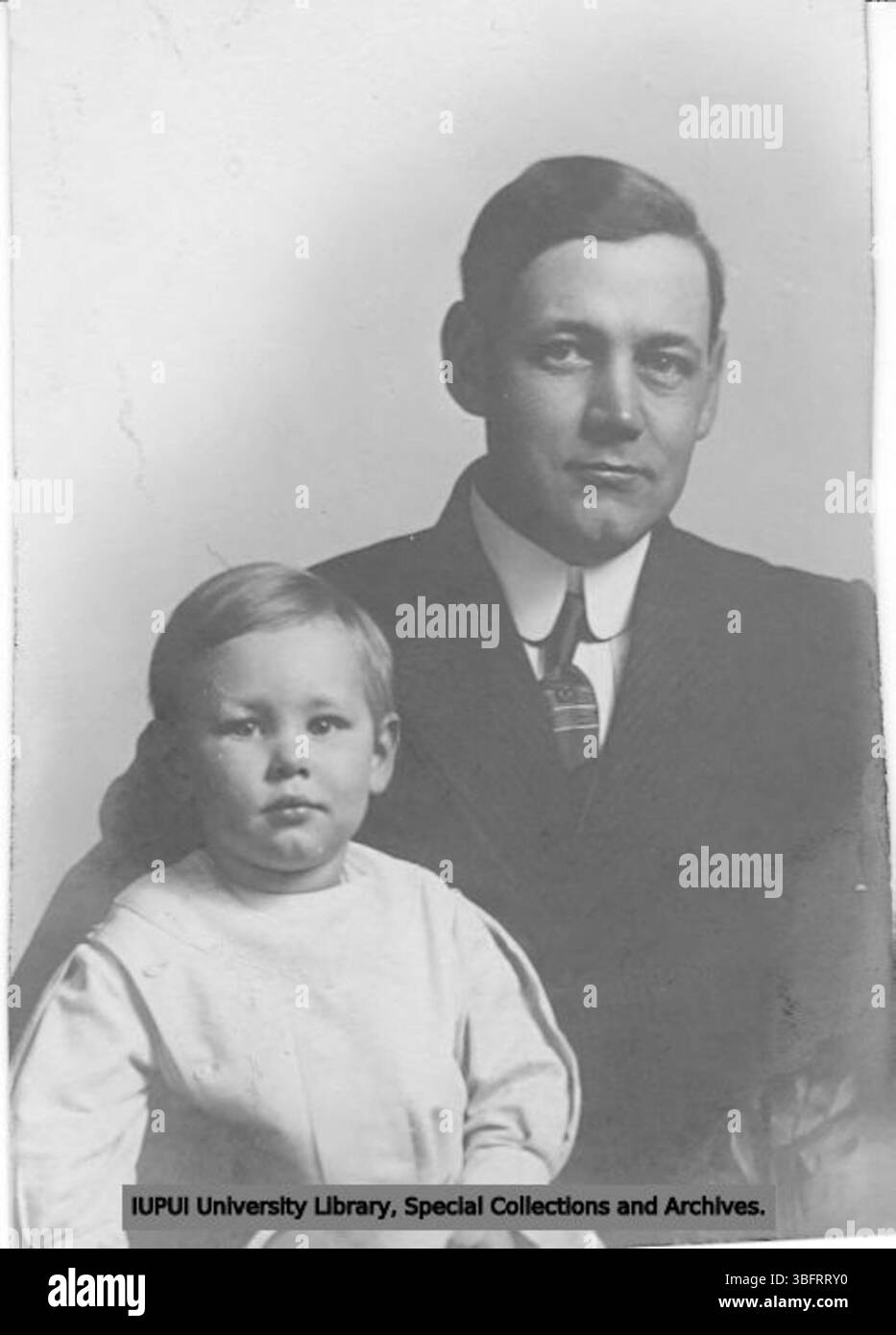 The photo features Walter Howard Wheeler Sr. and his son, Howard ...