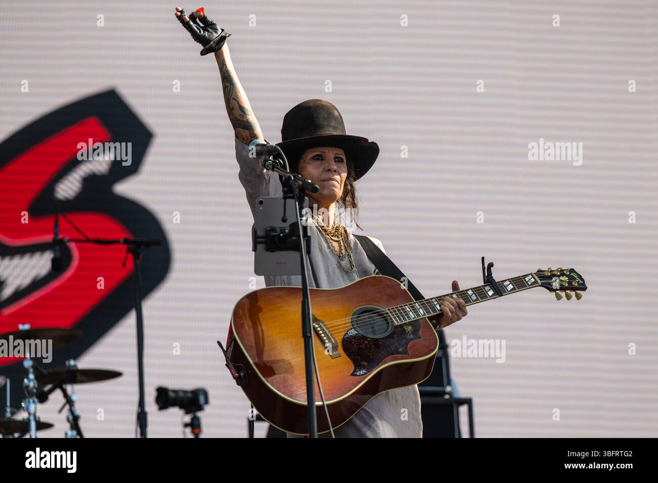 Linda Perry Of 4 Non Blondes Performs On Day 2 Of Bottlerock Napa