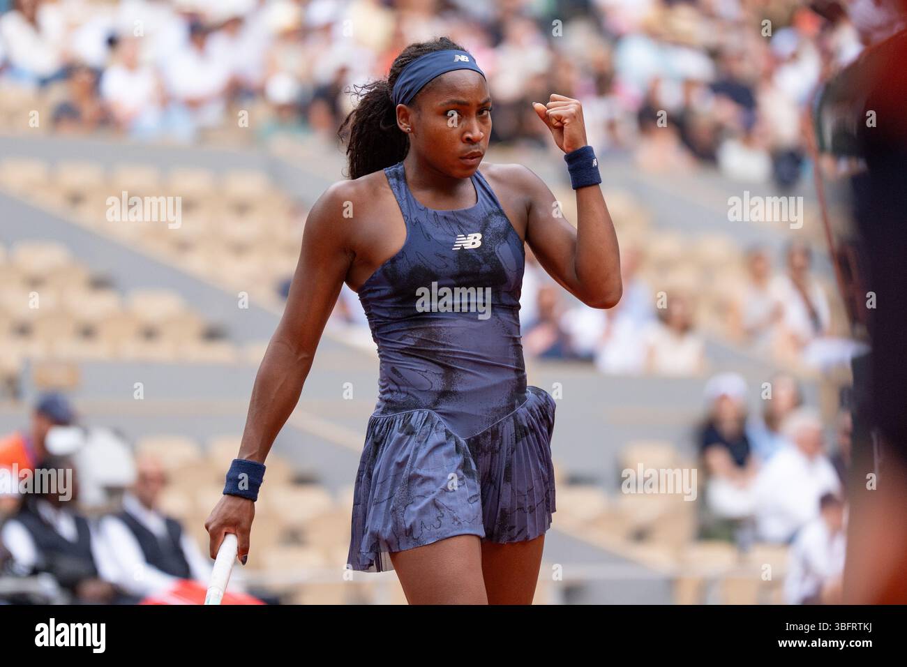 PARIS, FRANCE - JUNE 2: Coco Gauff of United States of America during ...