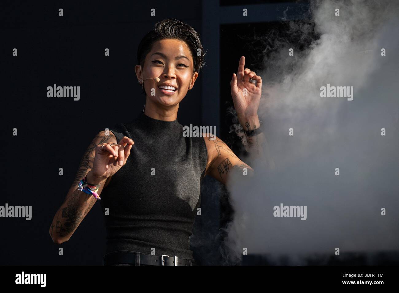Napa, United States. 24th May, 2025. Kristen Kish seen on Day 2 of ...