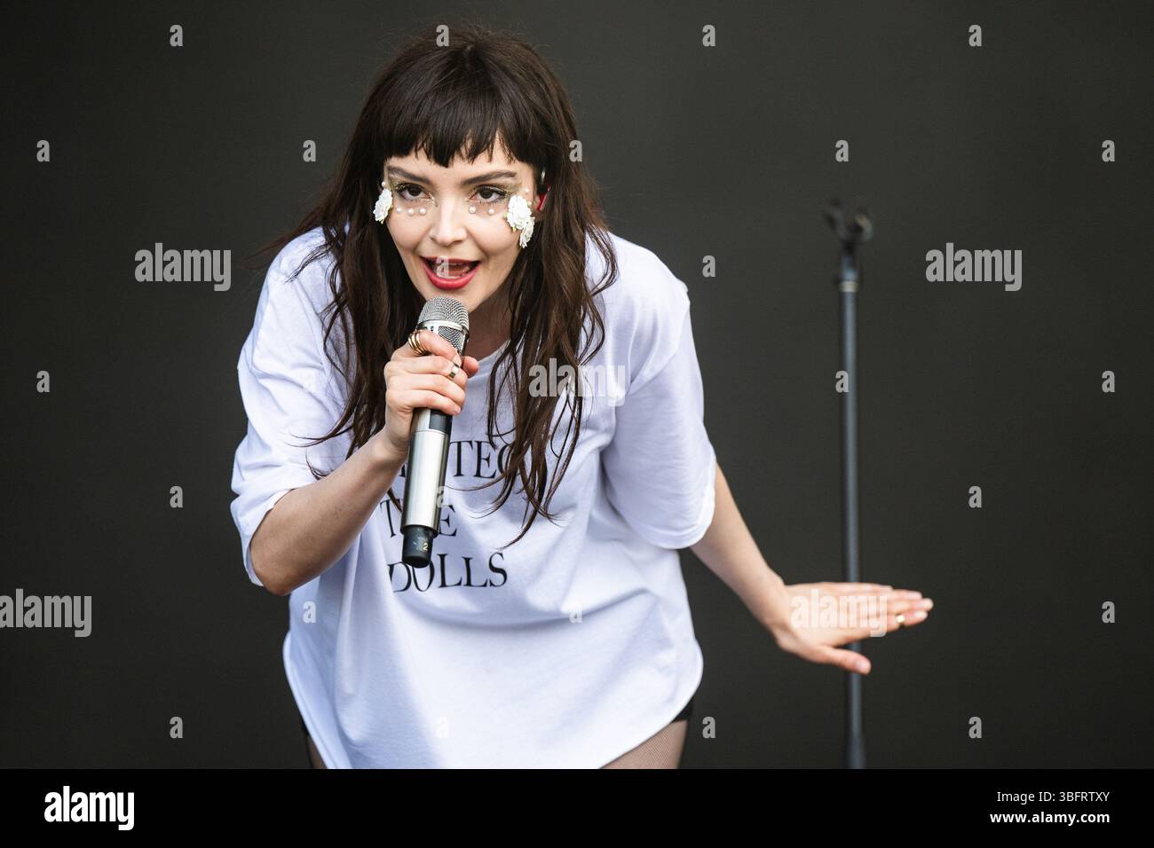 Napa, United States. 24th May, 2025. Lauren Mayberry performs on Day 2 ...