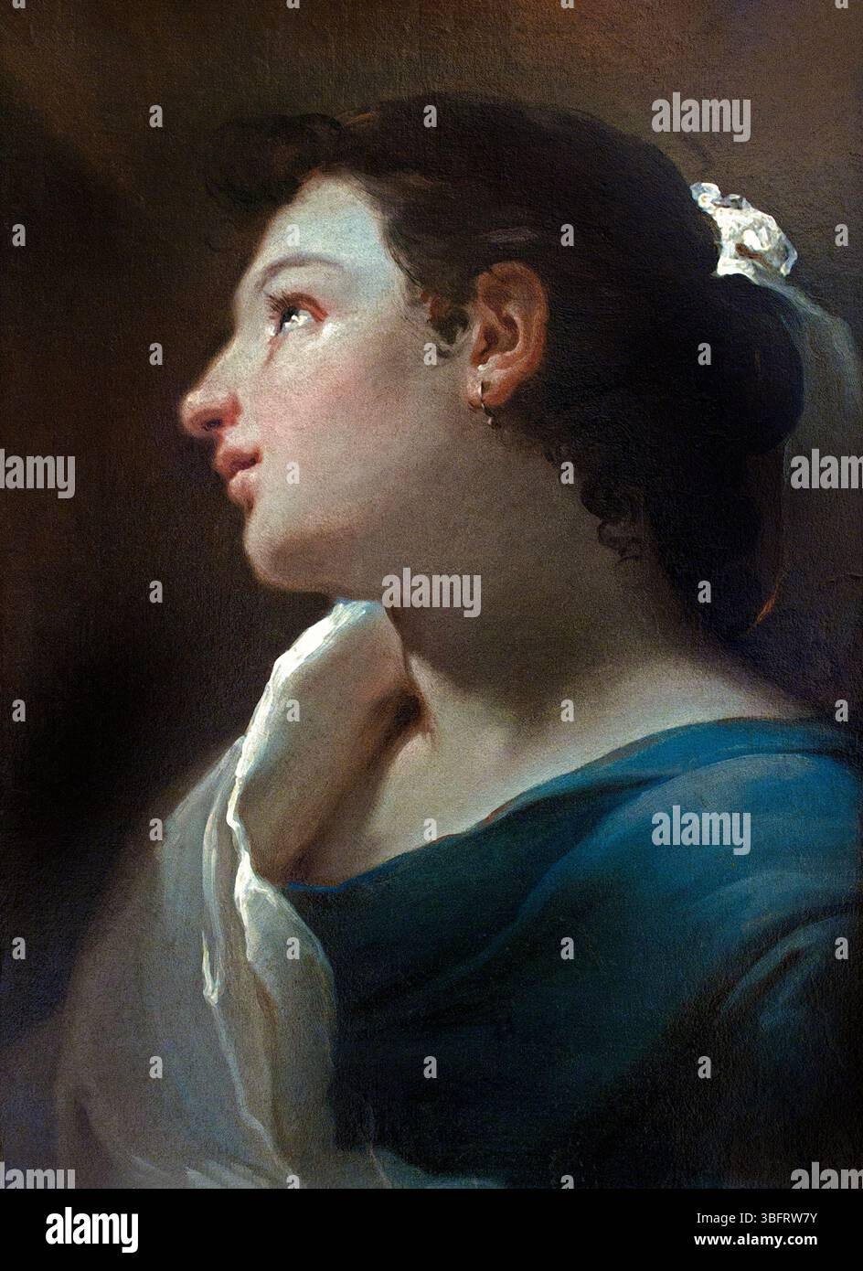 Portrait woman 1763 by Ubaldo Gandolfi ,1728-1781, Italy ,Italian ...