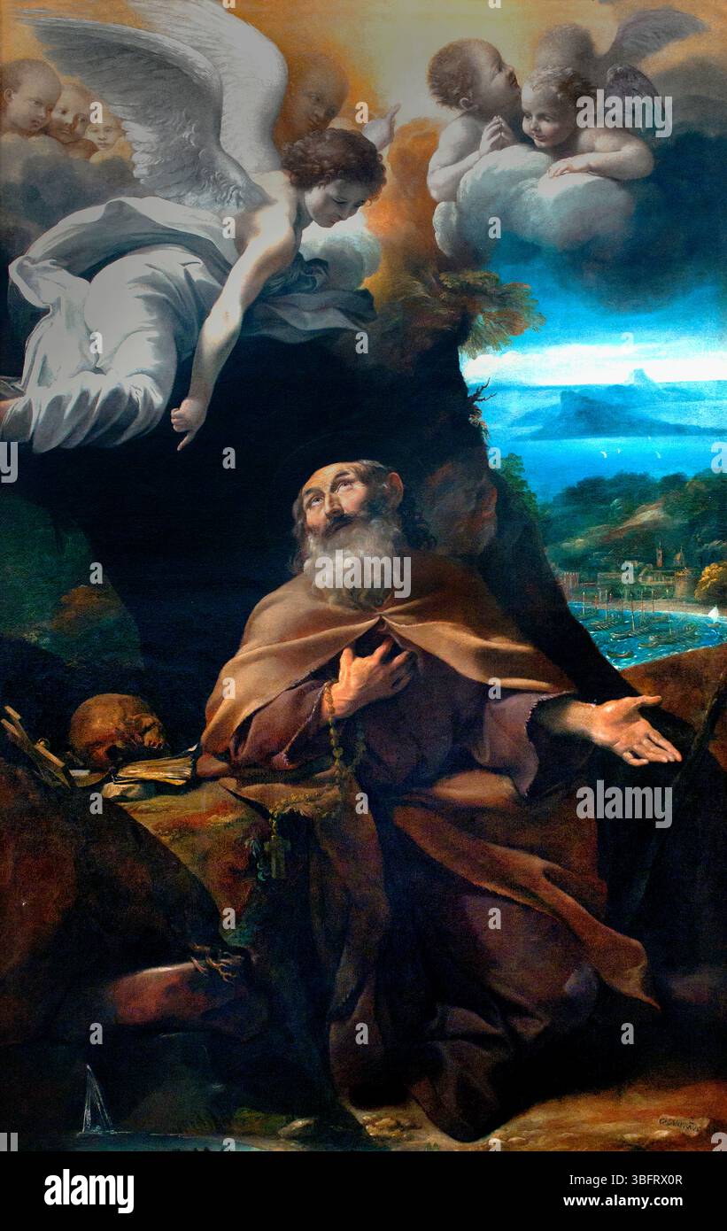 Saint Conrad Confalonieri 1618 by Giovanni Lanfranco 1582-1647 Italy ...