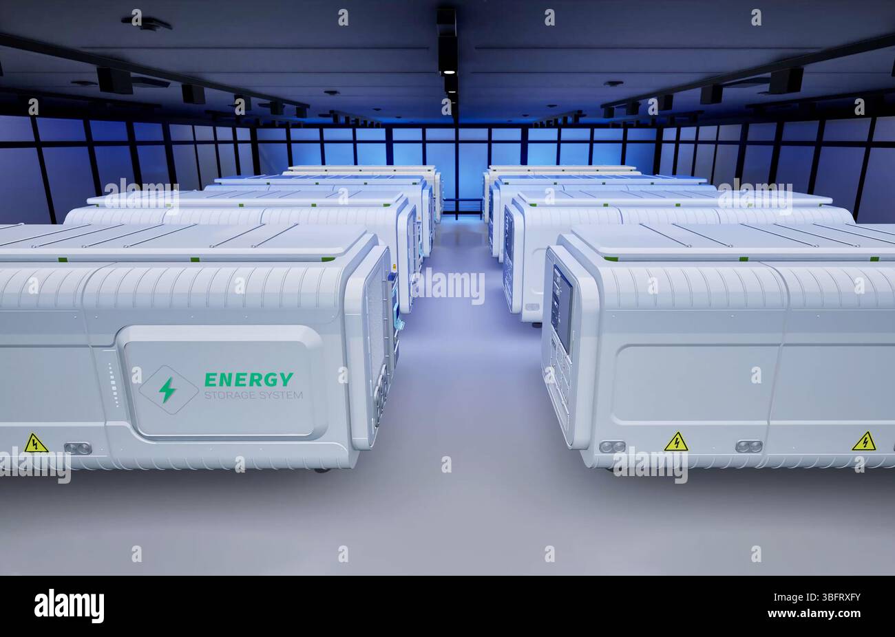Energy storage systems battery container hi-res stock photography and ...