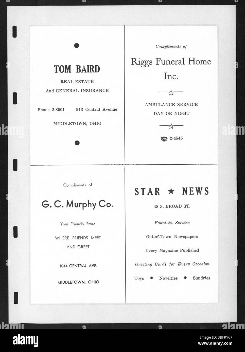 Page 65 includes portraits and names of seniors in the 1952 Trenton ...