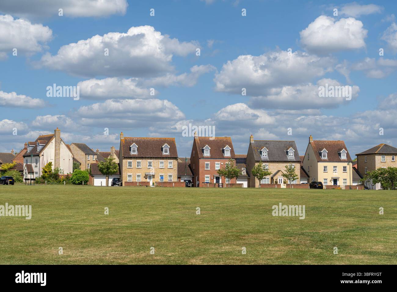 The Cambridgeshire village of Cambourne Stock Photo - Alamy