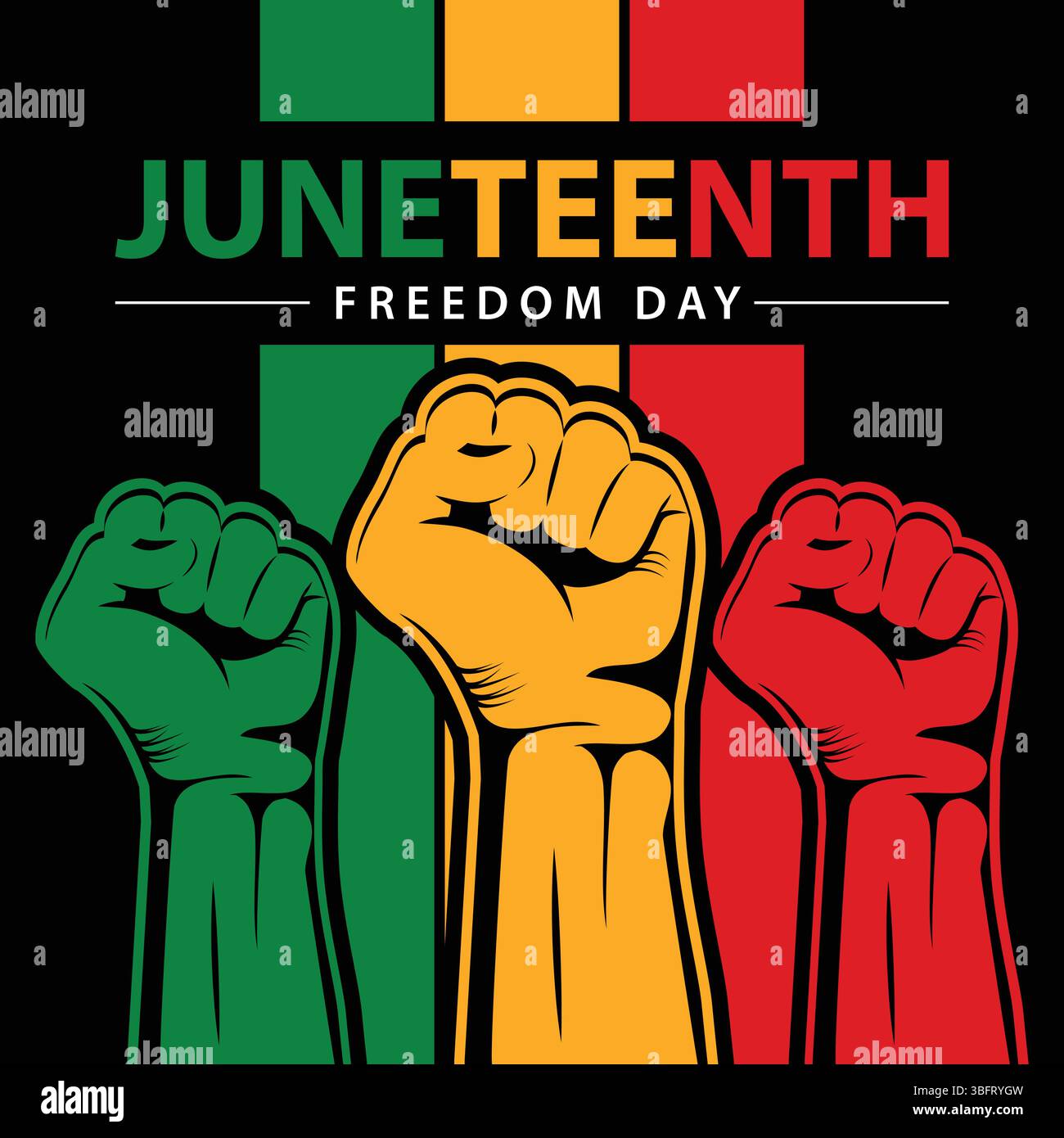 Juneteenth Vintage Design Illustration - Juneteenth design background illustration - Juneteenth ...