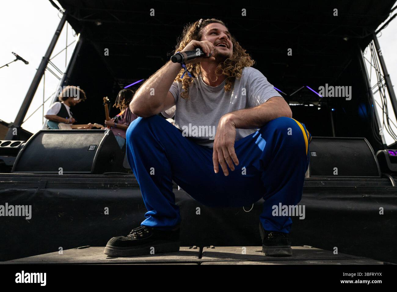 Benjy Gibson of bby performs on Day 3 of BottleRock Napa Valley Music ...