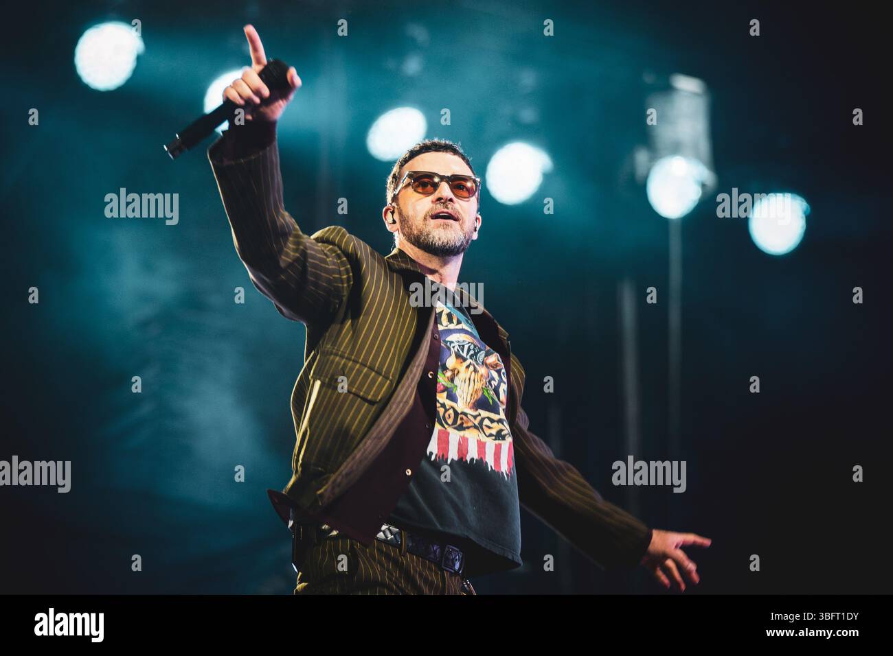 ITALY, MILANO, JUNE 2nd 2025: The American singer, songwriter, producer ...