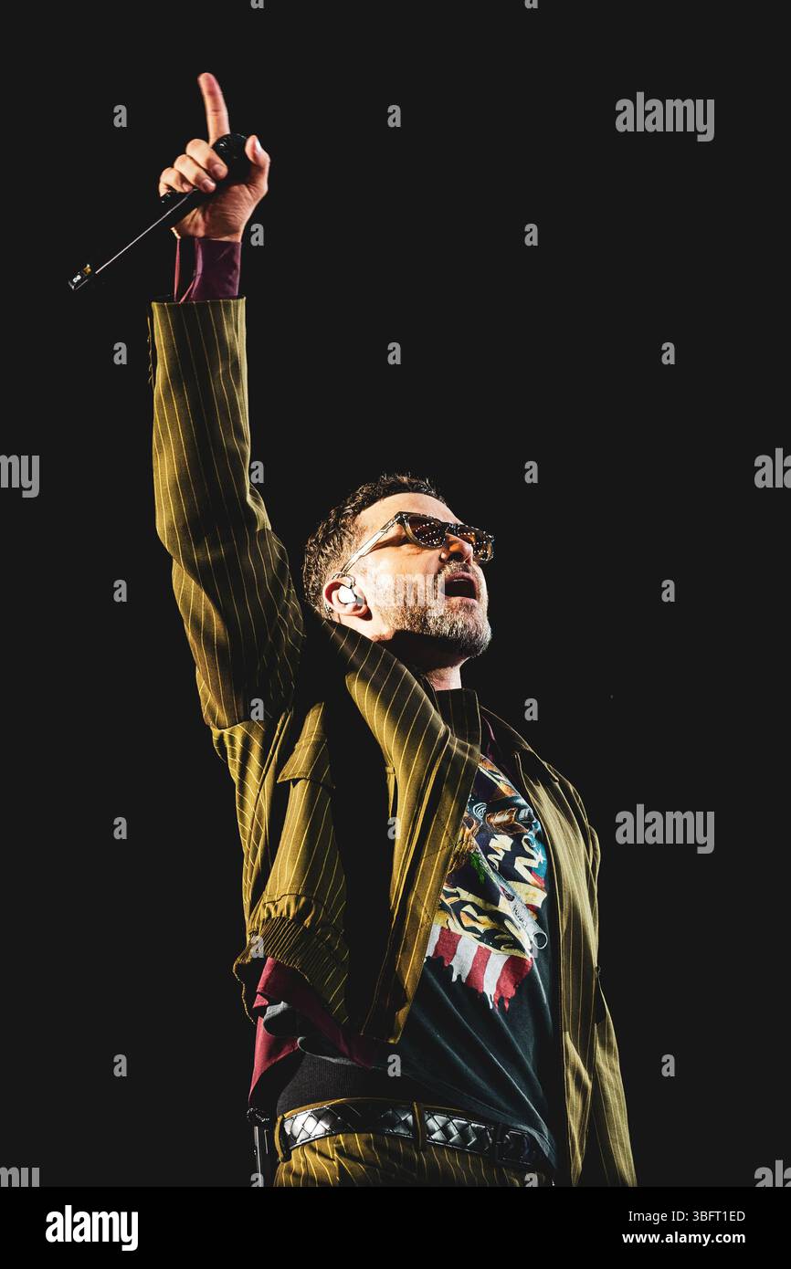 ITALY, MILANO, JUNE 2nd 2025: The American singer, songwriter, producer ...