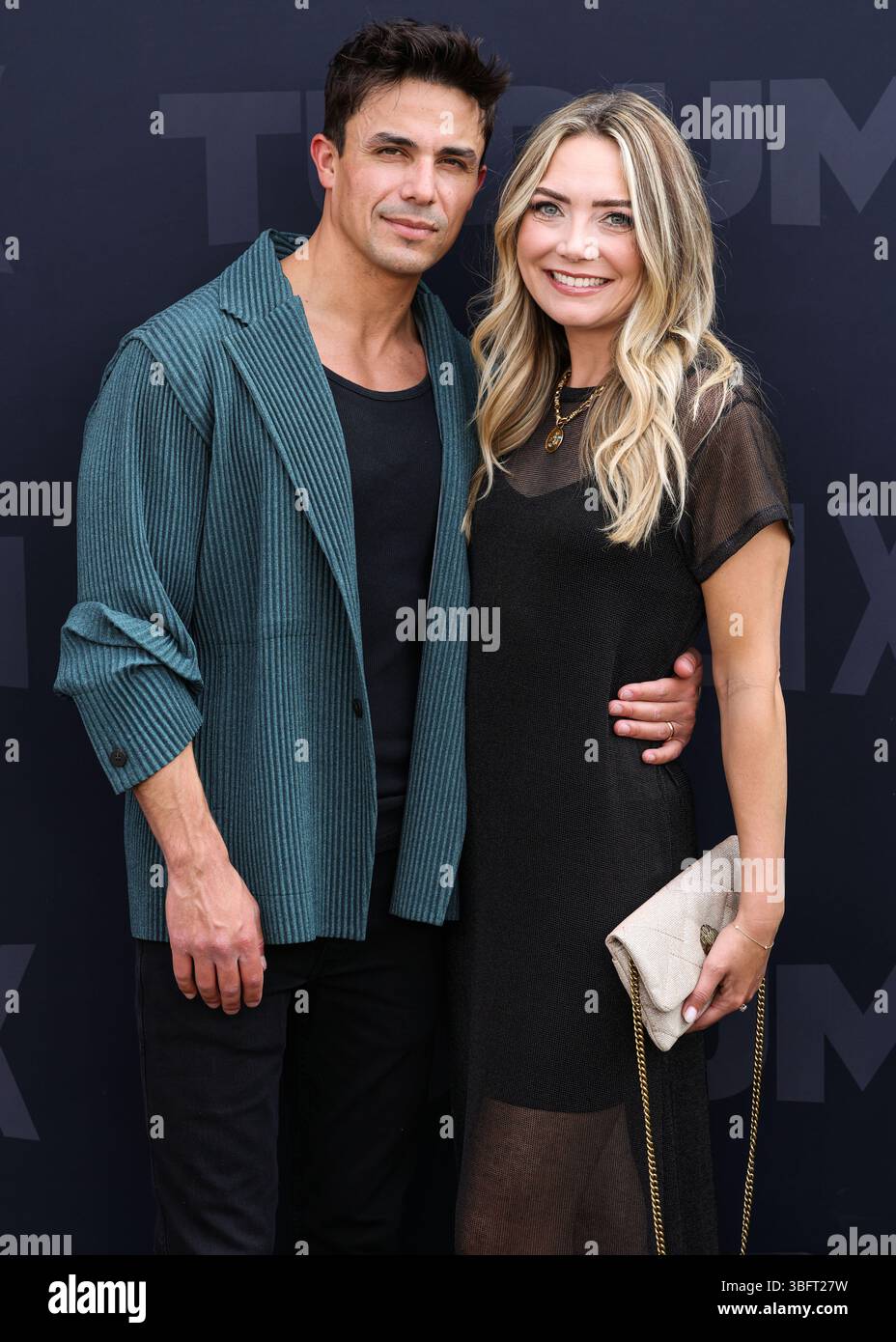 INGLEWOOD, LOS ANGELES, CALIFORNIA, USA - MAY 31: Gio Helou and Tiffany ...