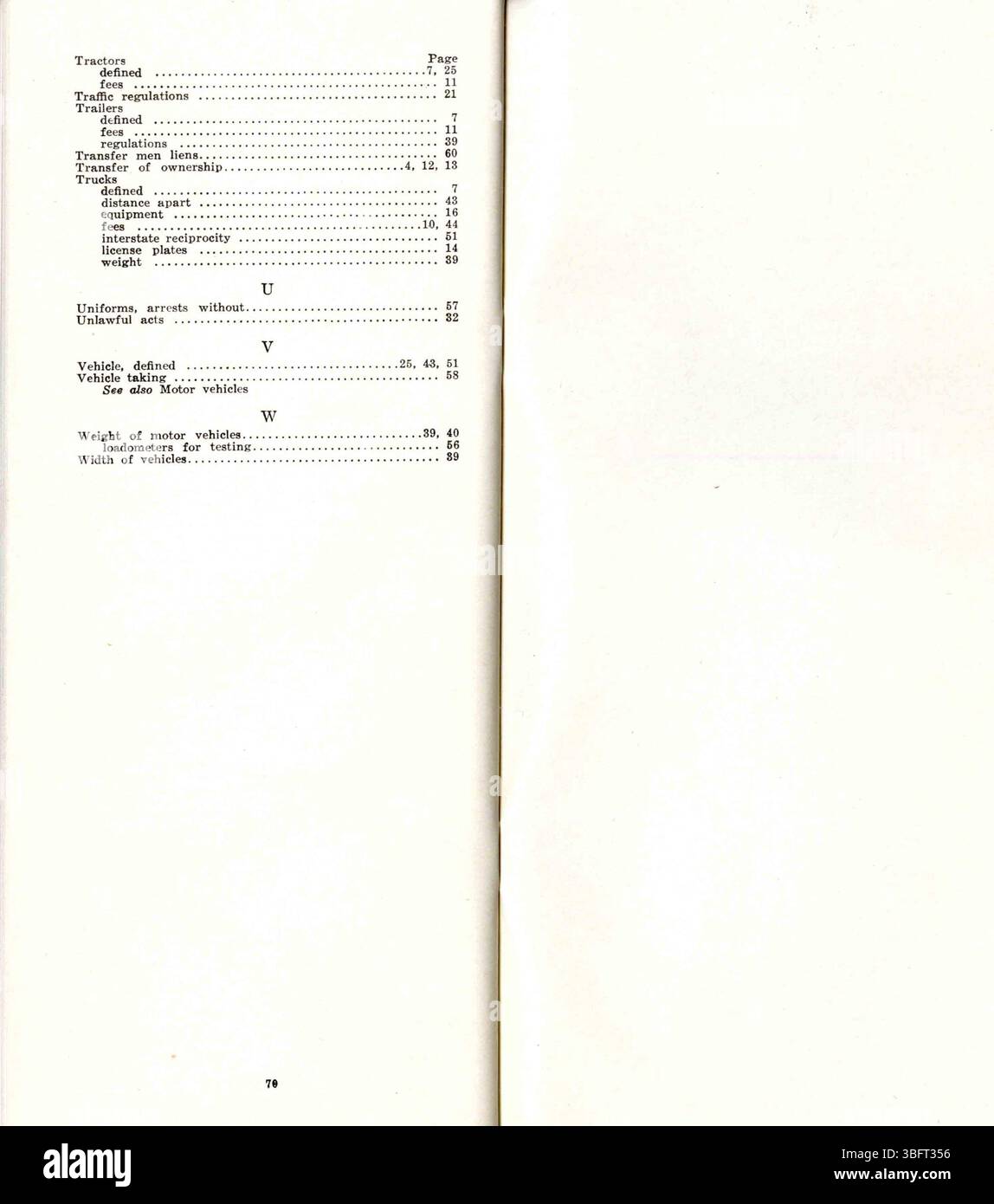 The 1933 Indiana motor vehicle laws outline regulations regarding motor ...