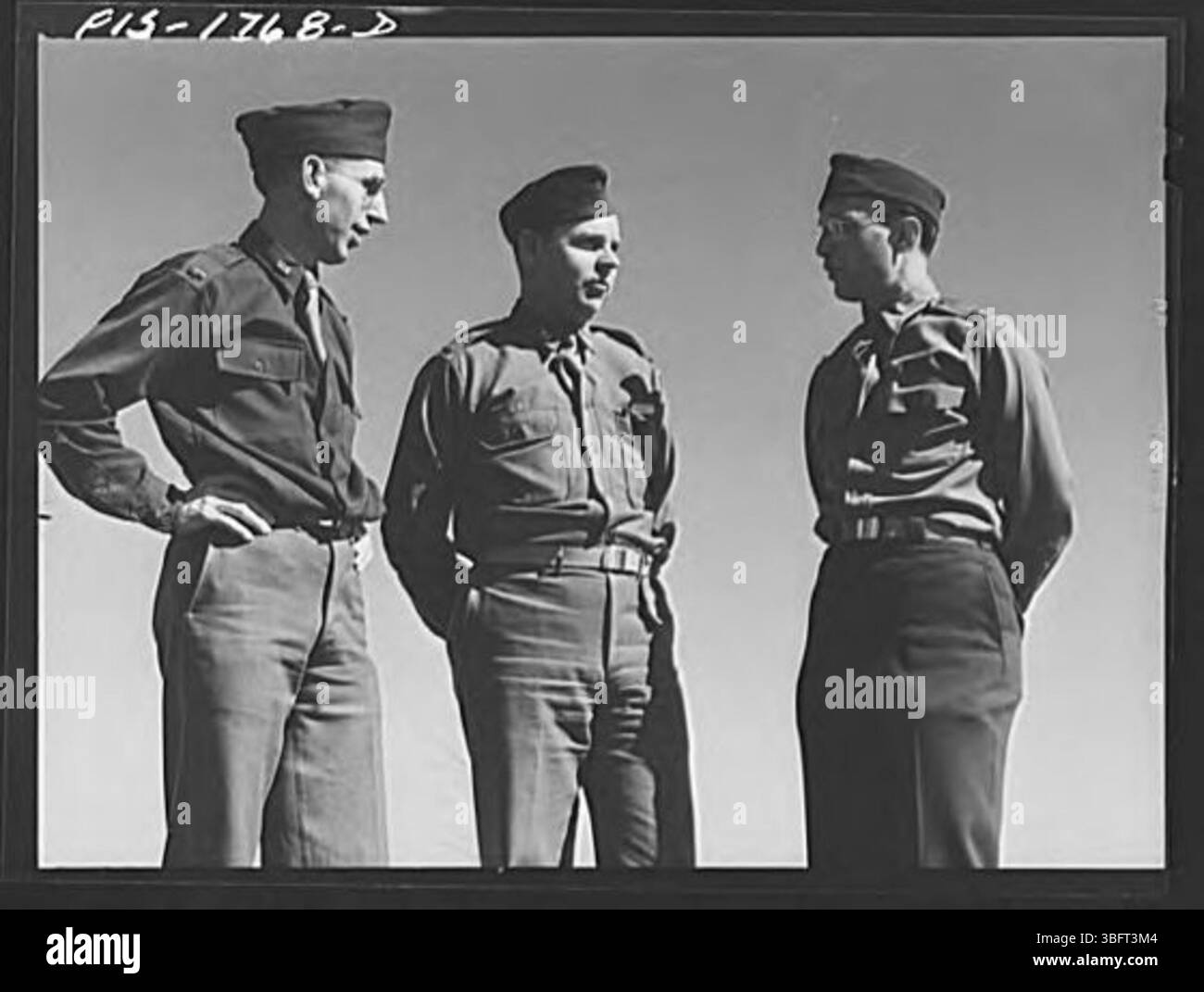 Chaplains Fred W. Thissen (Catholic), Ernest Pine (Protestant), and ...