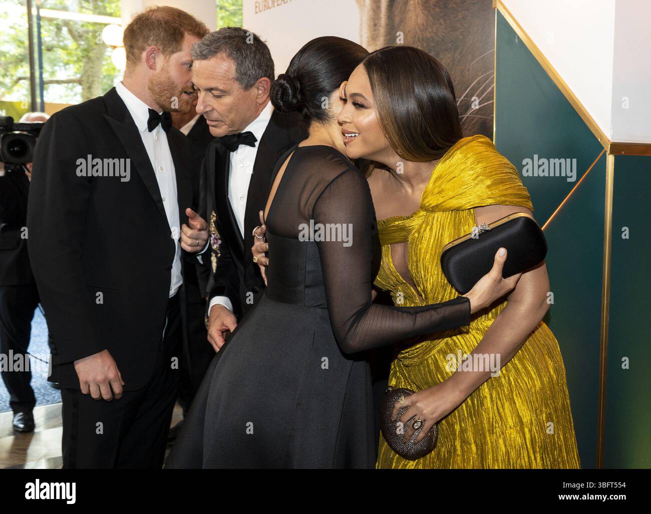 File photo dated 14/07/19 of the Duke of Sussex speaks with Disney CEO ...