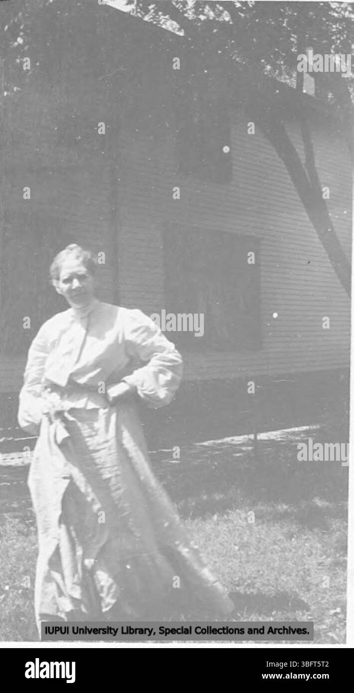 Photographic portrait identified as Mary Howard Wheeler, with her name ...