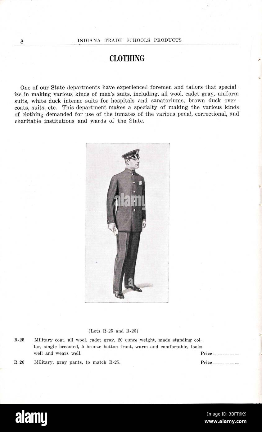 This 1926 product catalogue features goods produced by trade school ...