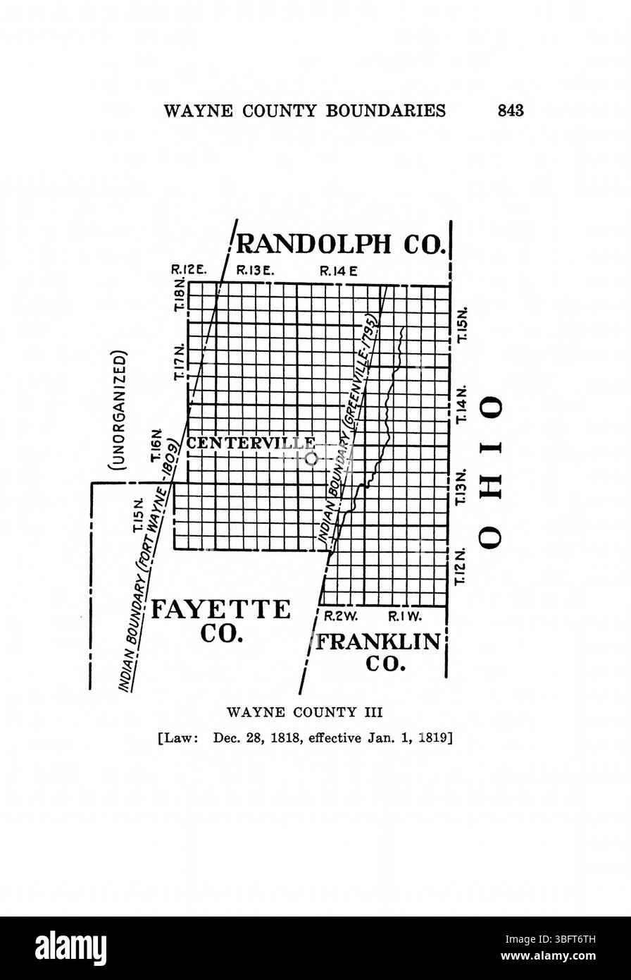 Page 859 of the 1967 reprint of *Indiana Boundaries* highlights the ...