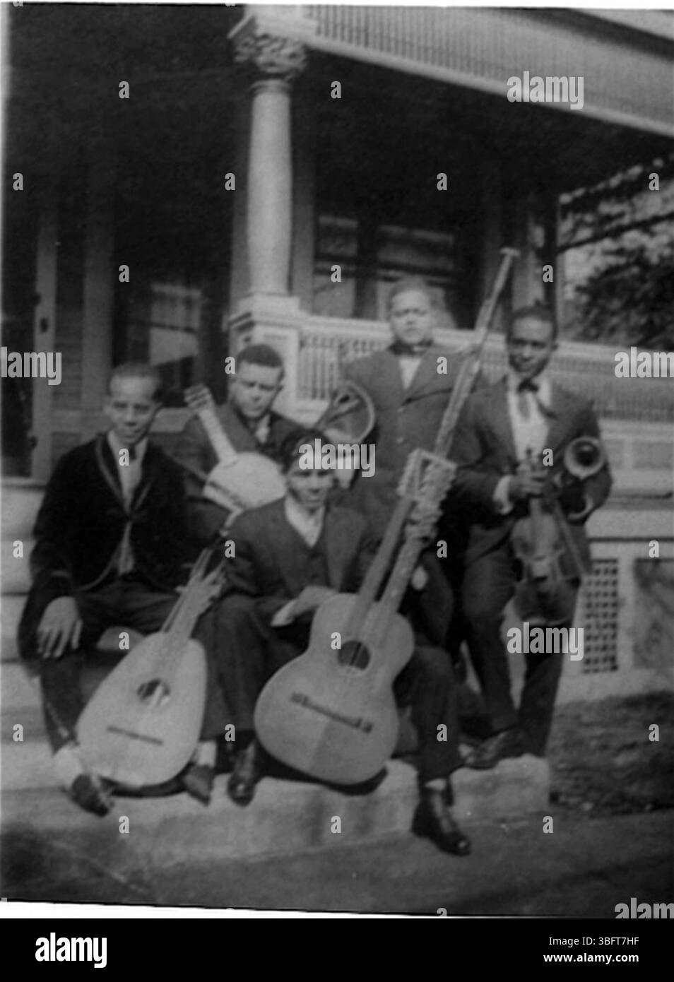 The Parker kids included Sam Stewart, Millard Robbins, Lawrence Dixon ...