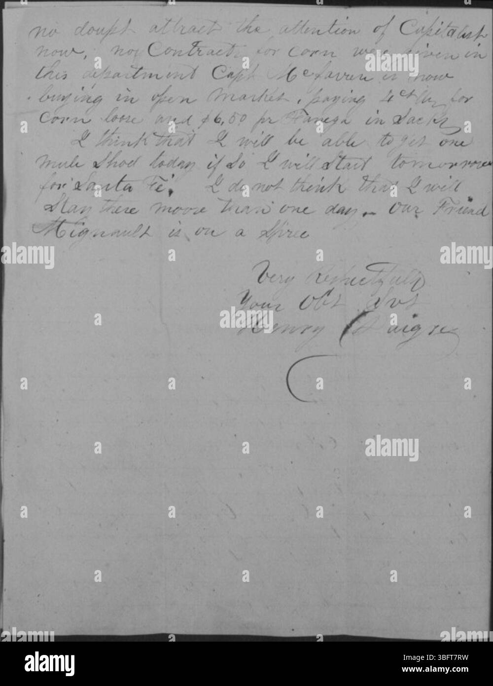 This undated letter, originally dated January 20, 1864, was sent by ...