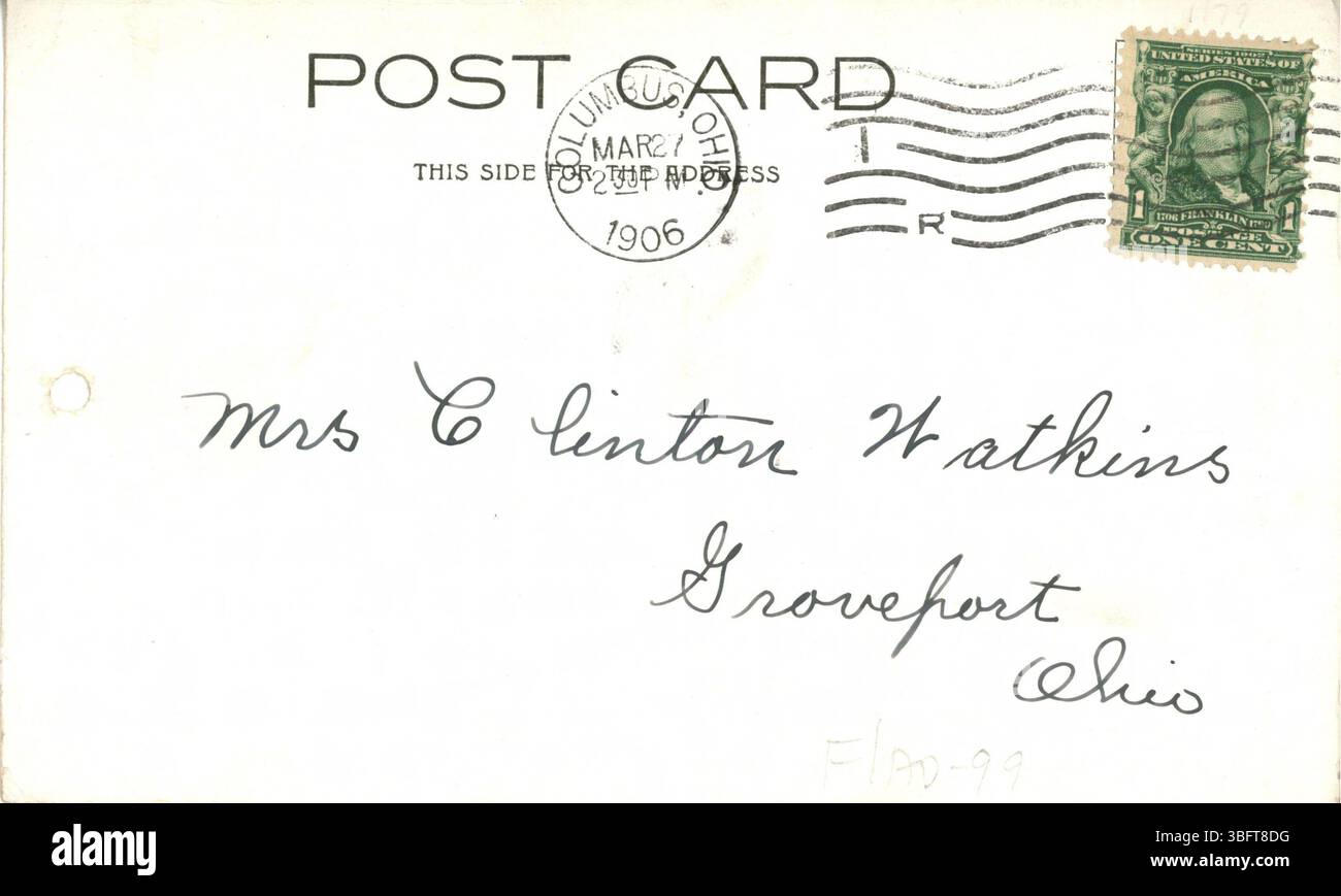 This 1904-1906 advertising postcard from Bonnet's Jewelry Store in ...